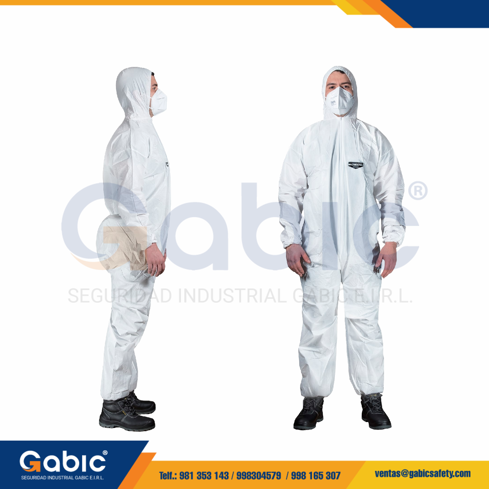 OVEROL MACROGUARD – CLUTE – Gabic Safety