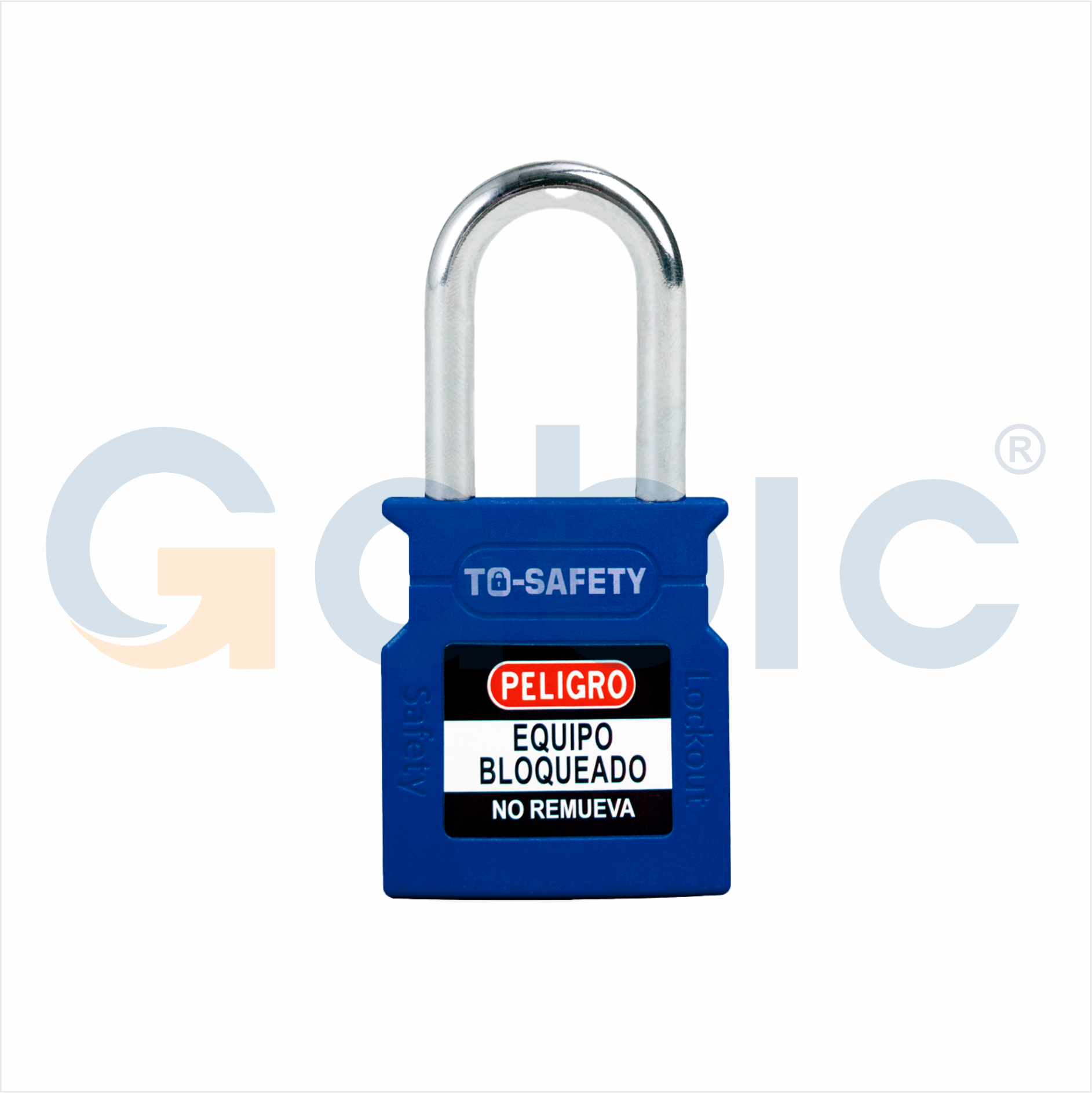 CANDADO DE BLOQUEO CON ARCO DE ACERO DE 38MM AZUL TS-WCP38S – TO-SAFETY ...